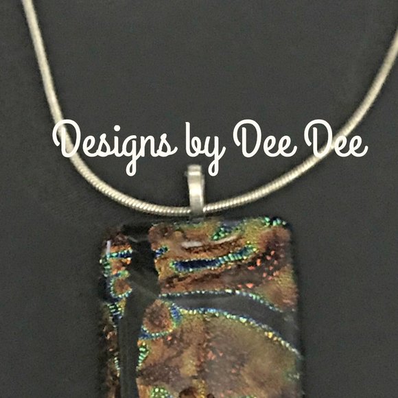Designs by Dee Dee | Jewelry | Designs By Dee Dee Fused Glass Pendant ...